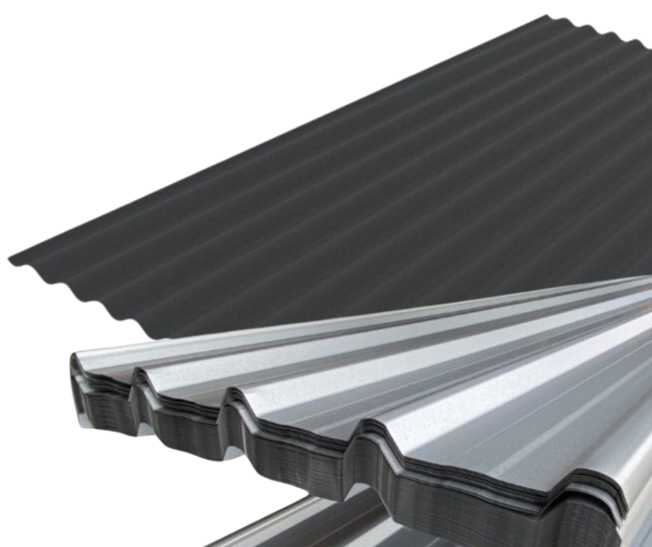 Colorsteel Maxam 5 Rib Sheet - Heavy-Duty 0.55 Gauge (Windsor Grey ...
