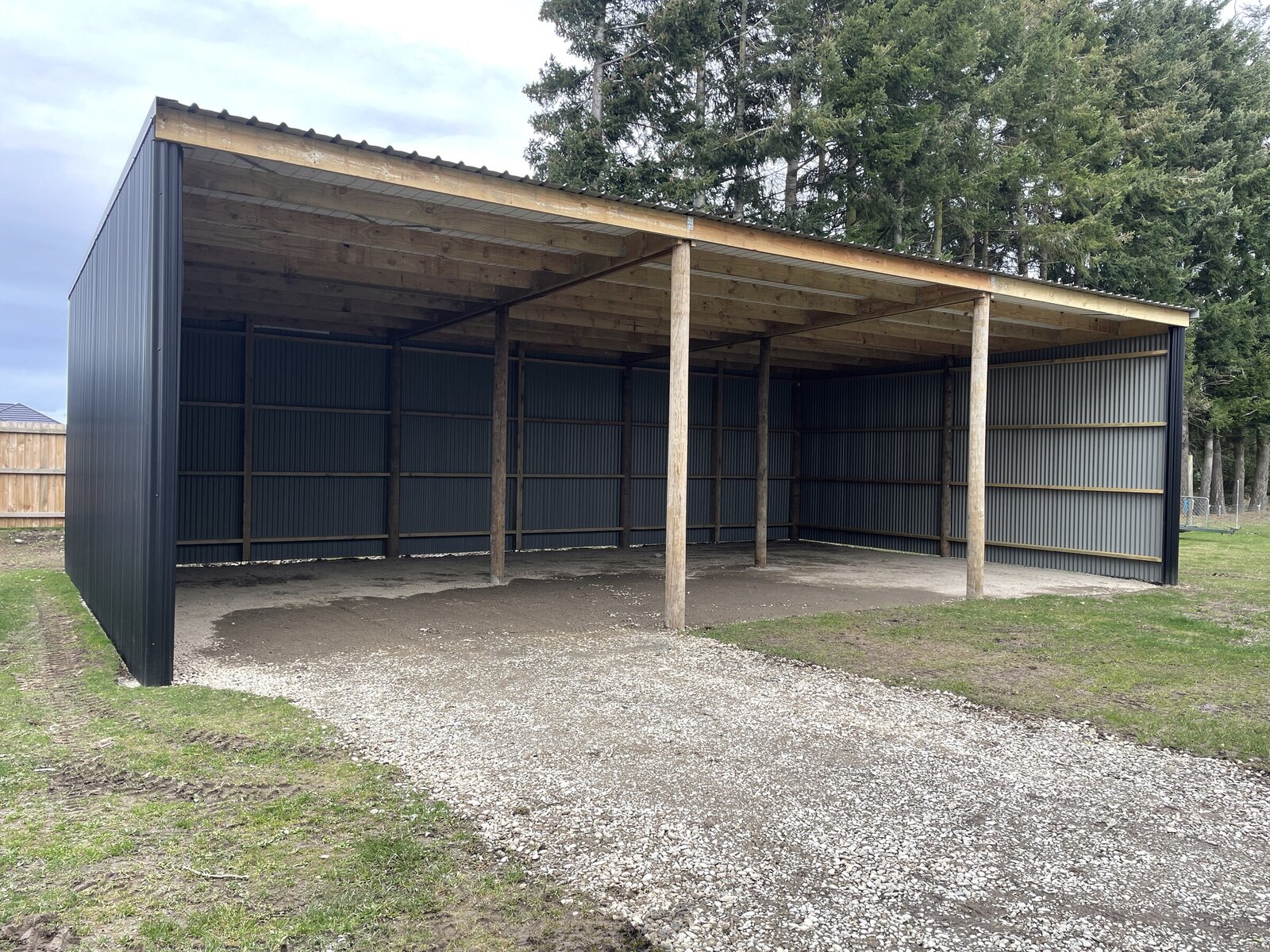 3 Bay Gable Shed 13.5m x 9m (Kitset) - JP Franklin