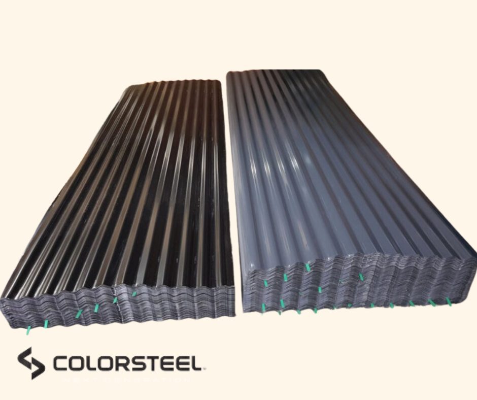 Colorsteel Maxam® Corrugated/5rib sheets (0.55 Gauge) - JP Franklin
